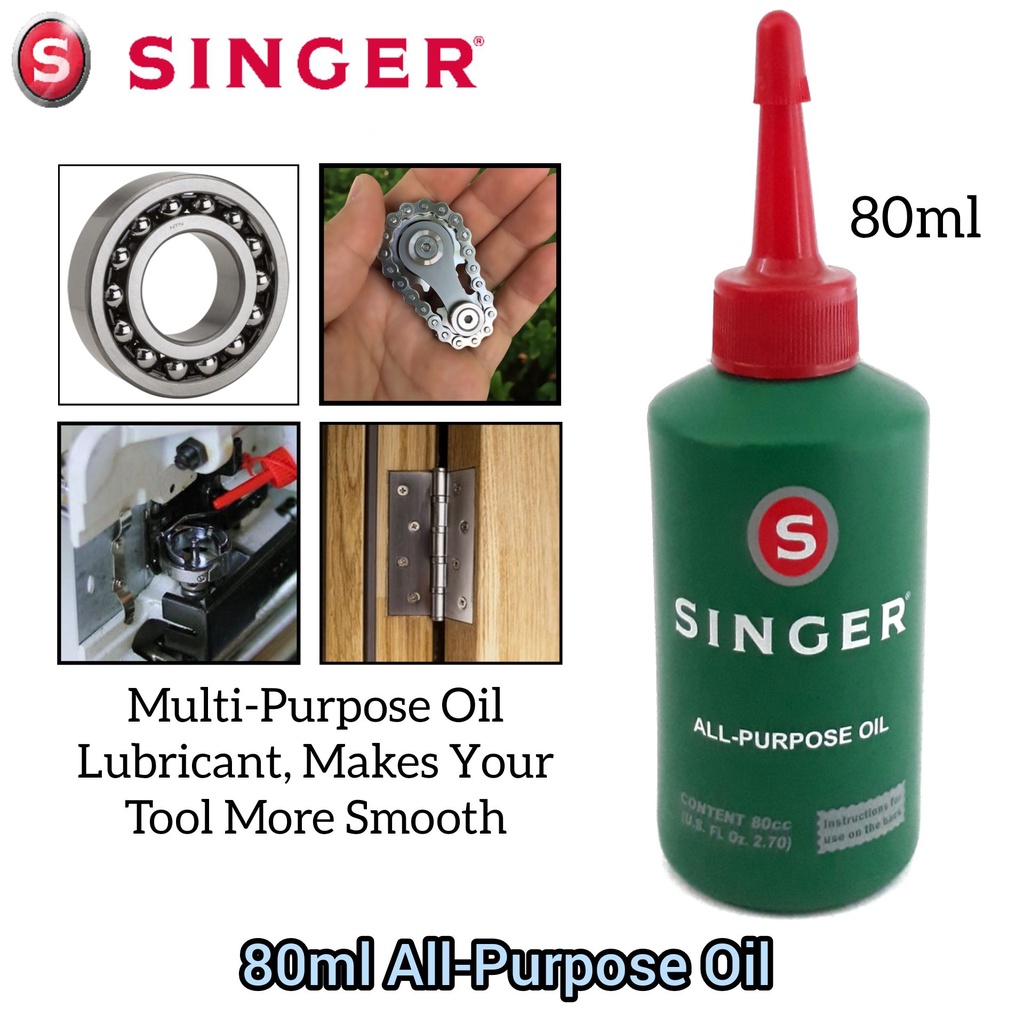Singer All-Purpose Oil Lubricant For Mechanical Parts , Bicycle ...