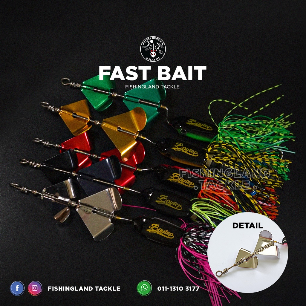 Boytep Fast Bait | 17cm / 18g | Thailand Propeller / Slash Bait / Fast ...