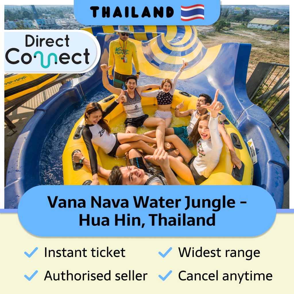 [PROMO TIKET READY] Vana Nava Water Jungle Hua Hin Thailand Waterpark ...