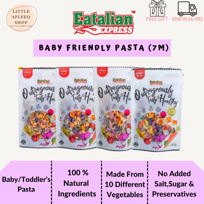EATALIAN EXPRESS VEGE PASTA (8M) | Shopee Malaysia