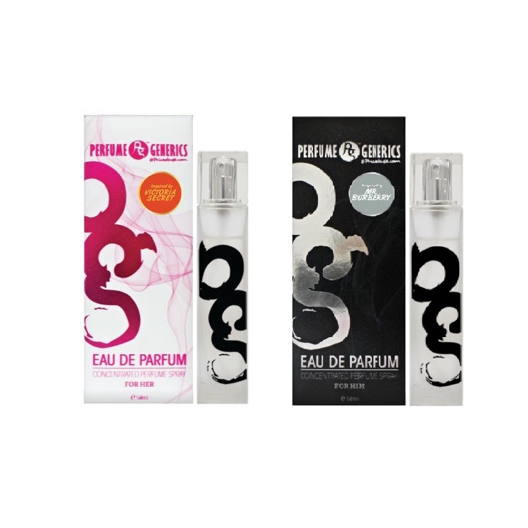 (NEW PACKAGING) PERFUME GENERICS EAU DE PERFUME (FOR HER / HIM) 30ML ...