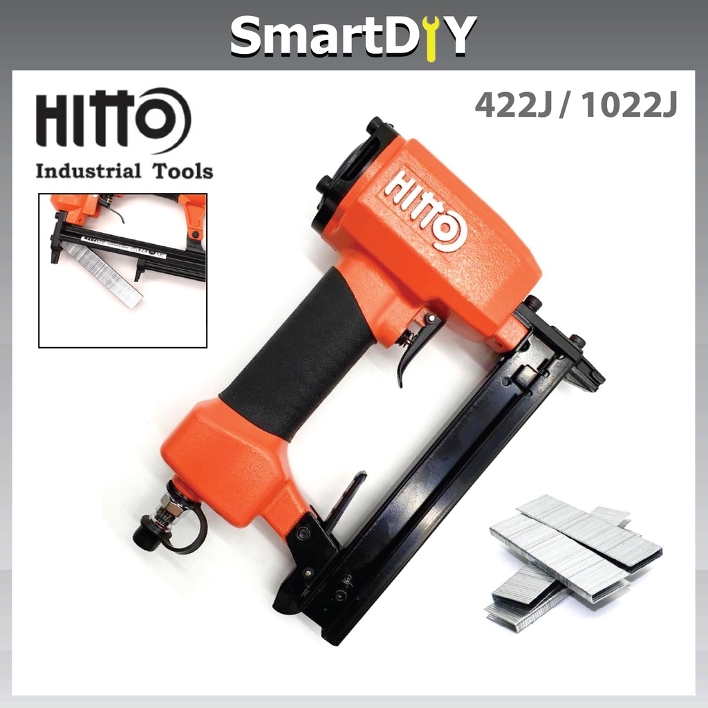 HITTO 422J / 1022J (20 Gauge) Pneumatic Air Stapler Gun | Shopee Malaysia