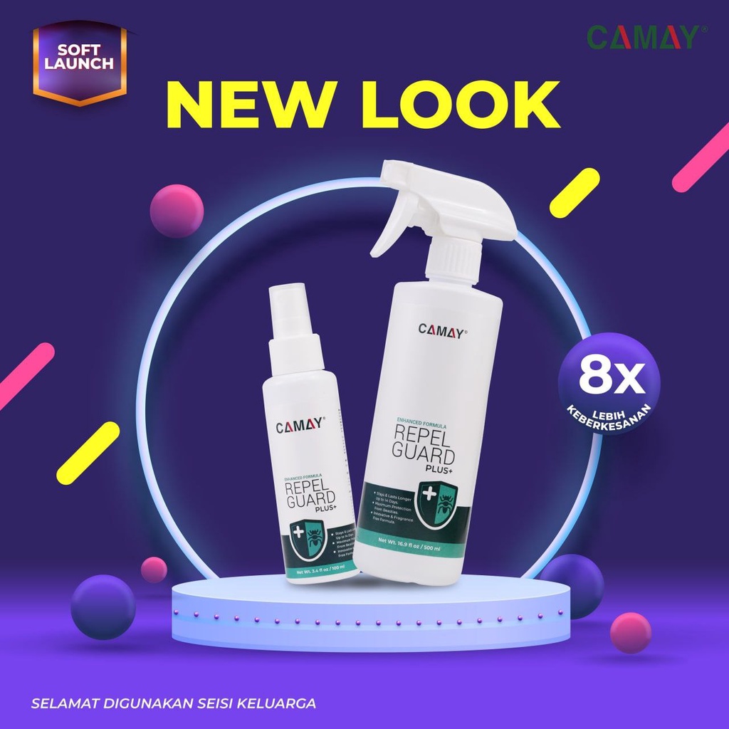 Camay Insect Repellent Spray Penghalau Serangga Gatal Beracun ...