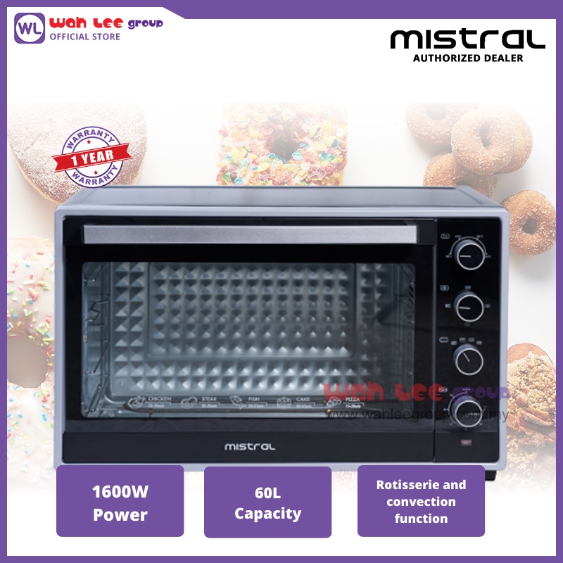 Mistral Electric Oven MO60RCL (60L) | Shopee Malaysia