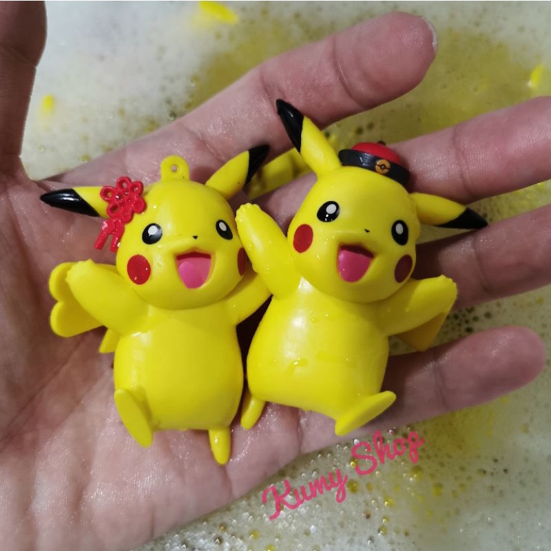 Cute and lovely duo of Pokemon Festival Pikachu models | Shopee Malaysia