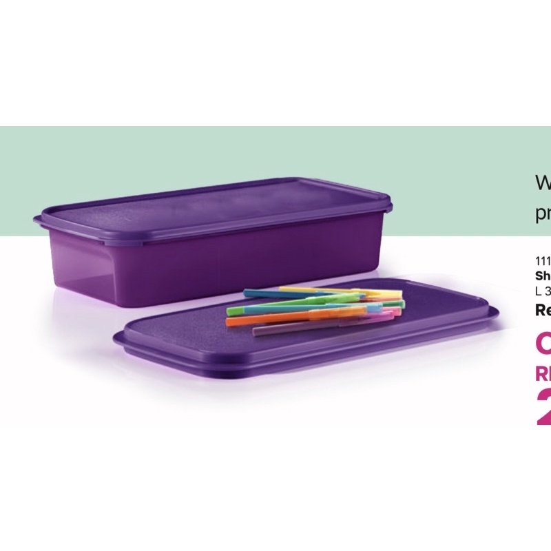 Tupperware Shallow Carry All with Extra Seal 3.2L 1pcs | Shopee Malaysia