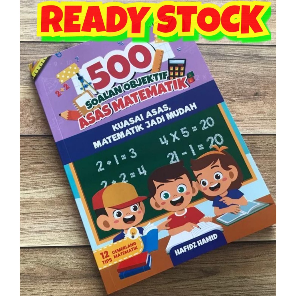 500 Soalan Objektif Asas Matematik by WasaPower | Shopee Malaysia
