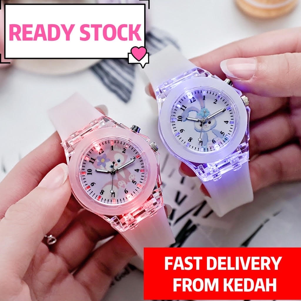 READY STOCK Elsa Watch for Kid / Stella watch/Linabell watch/Kids Watch ...