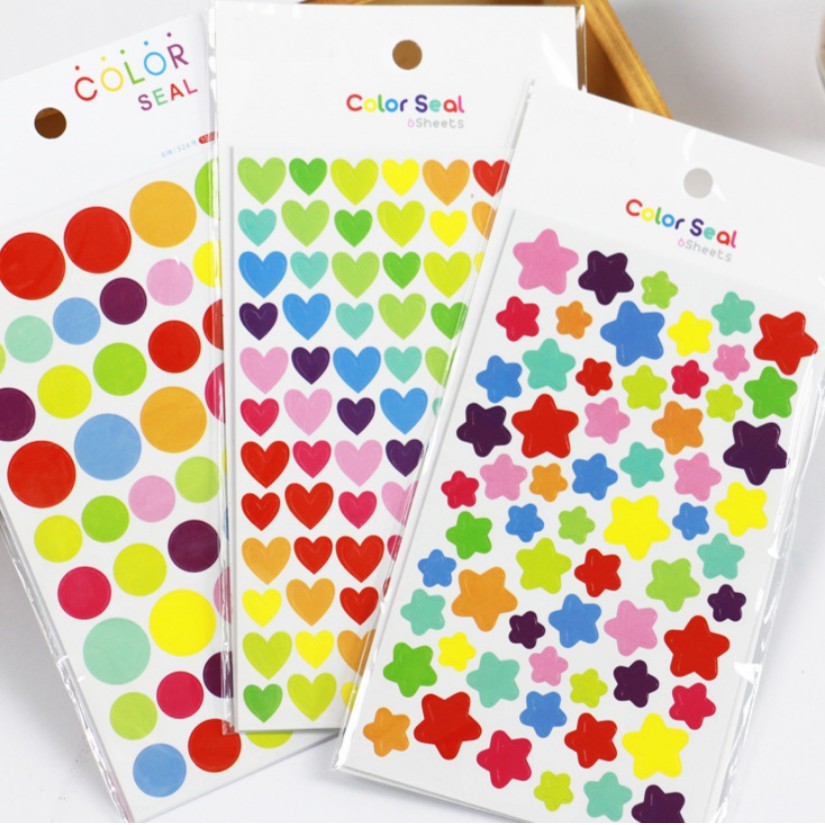 6-sheet Sticker - Star shape | Shopee Malaysia