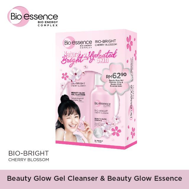 Bio-essence Bio-Bright Gel Cleanser 100g + Essence 30ml | Shopee Malaysia