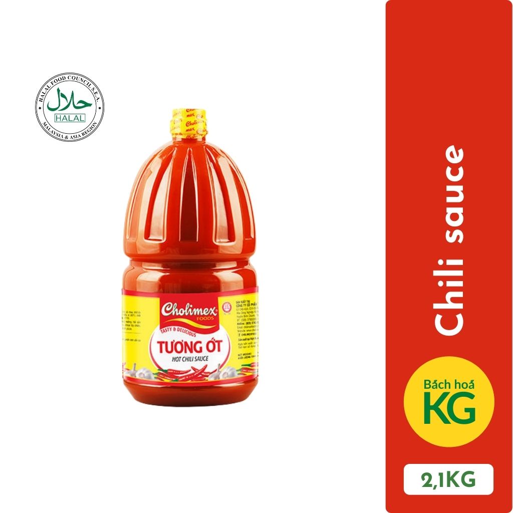 [Halal] Vietnam Cholimex Sauce 2.1kg - Tương ớt, tương đen 2.1kg - Sos ...