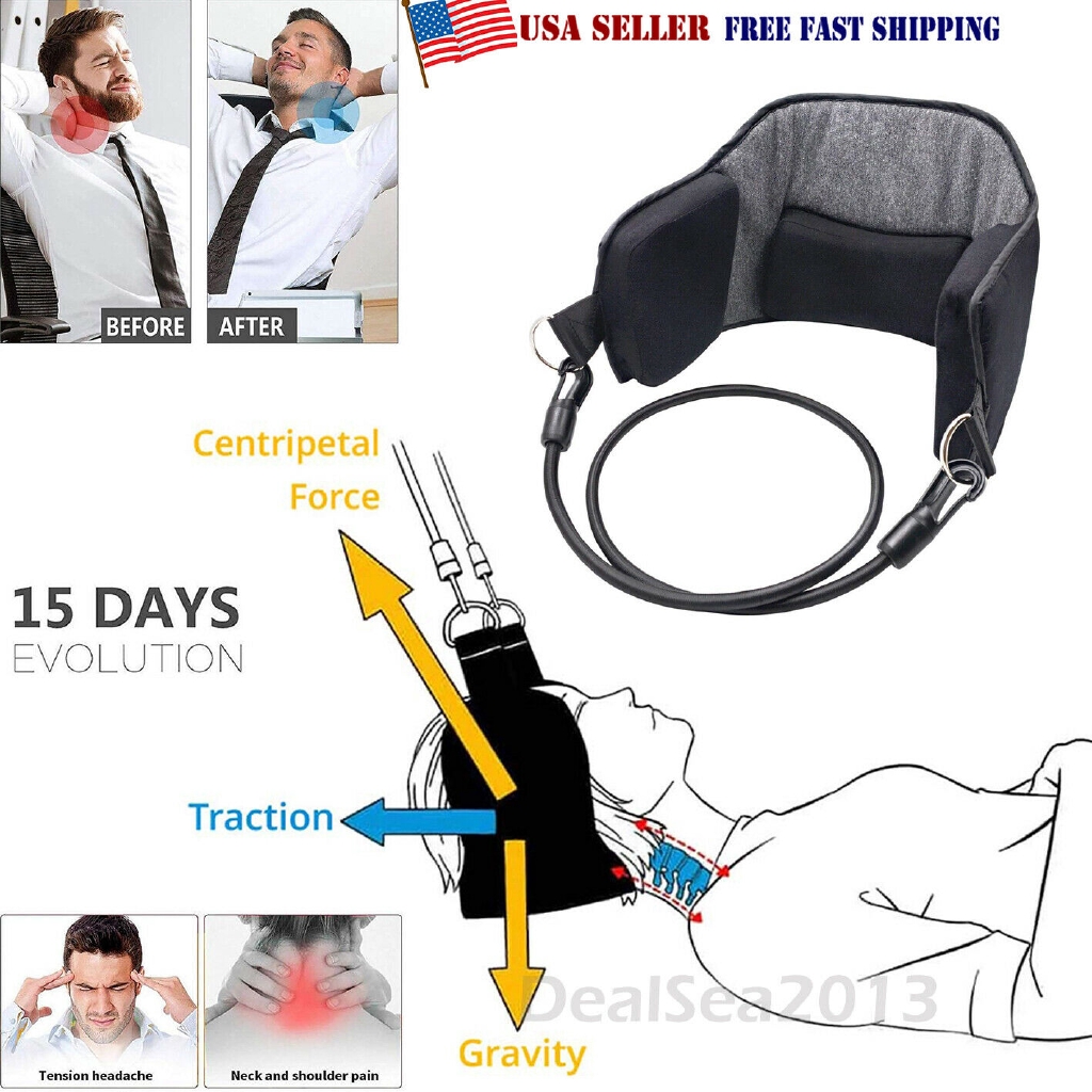 Premium Neck Relief Hammock Portable Cervical Traction Device for Neck ...