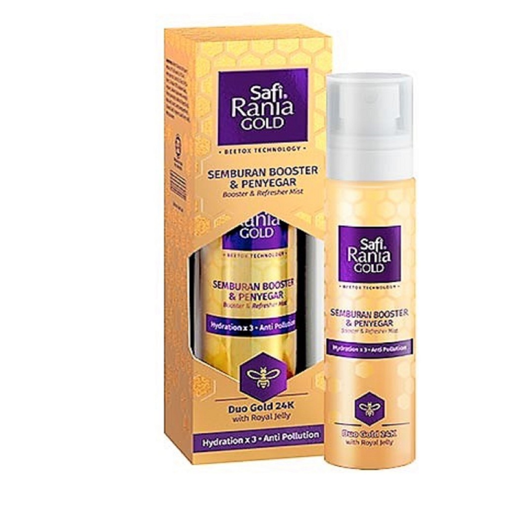 NEW! Safi Rania Gold 2 in 1 Booster&Refreshener 75ml. | Shopee Malaysia