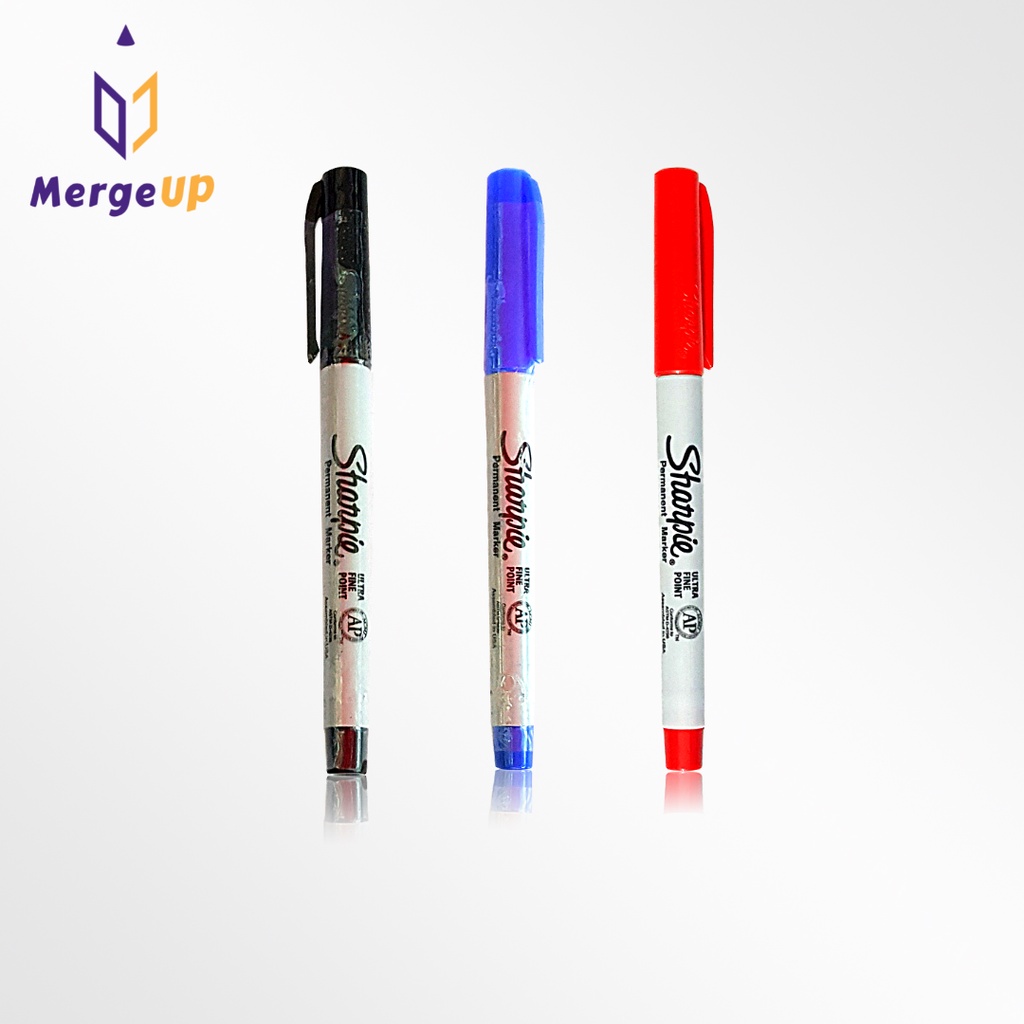 Chemical Pen 0.3 ULTRA FINE SHARPIE ASTM D-4236 Marker Writable Any ...