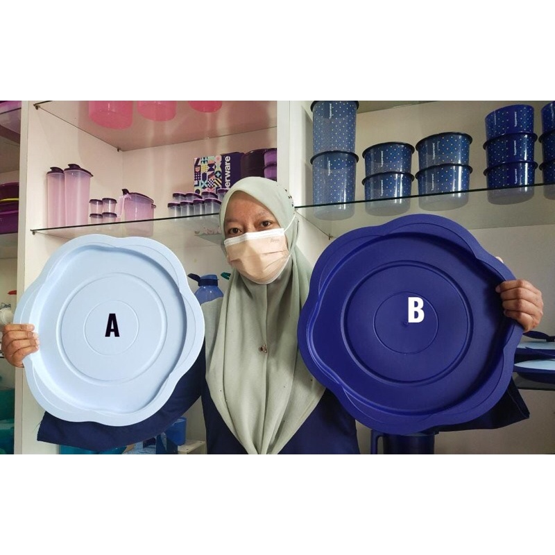 🔥🔥READY STOCK🔥🔥spinning tray tupperware boleh laras | Shopee Malaysia