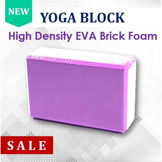 High Density EVA Solid Brick Foam Yoga Block- High Quality Shock Absorptive Layered Waterproof ...