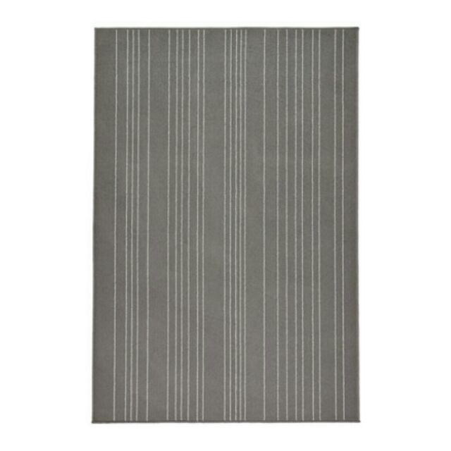Ikea HULSIG Rug, low pile, grey, 120x180 cm | Shopee Malaysia