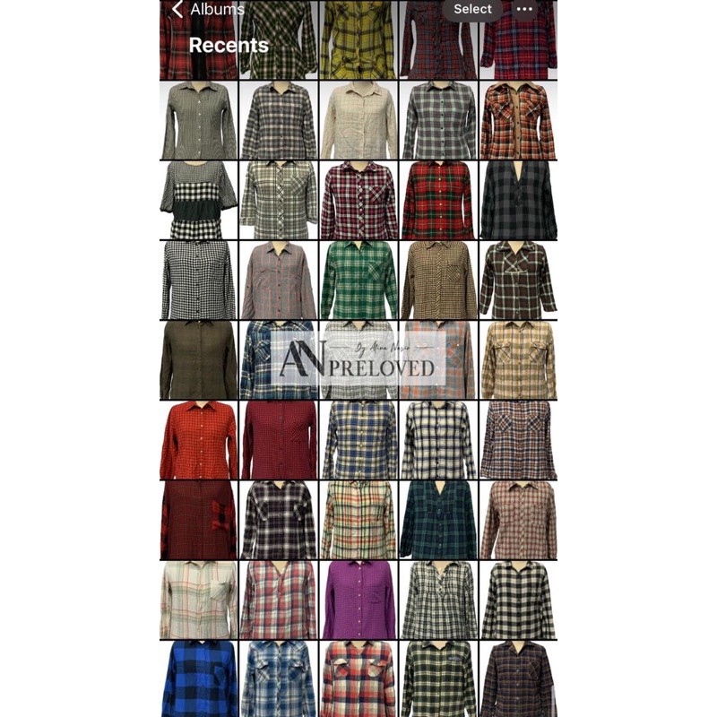 Flannel (Lock Live Only) | Shopee Malaysia