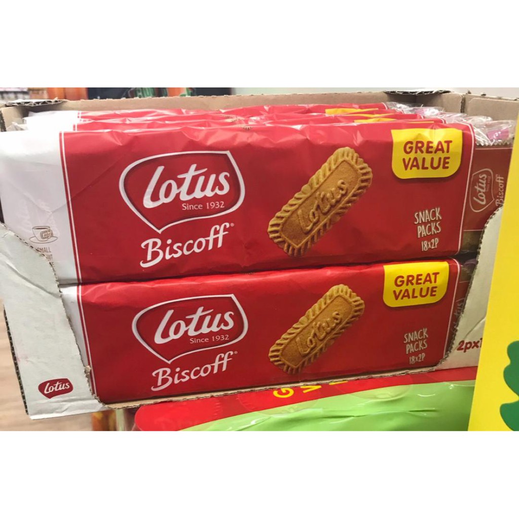 Lotus Biscoff 279 gram Caramel Biskut Biscuits Cookies/Belgian Choc ...