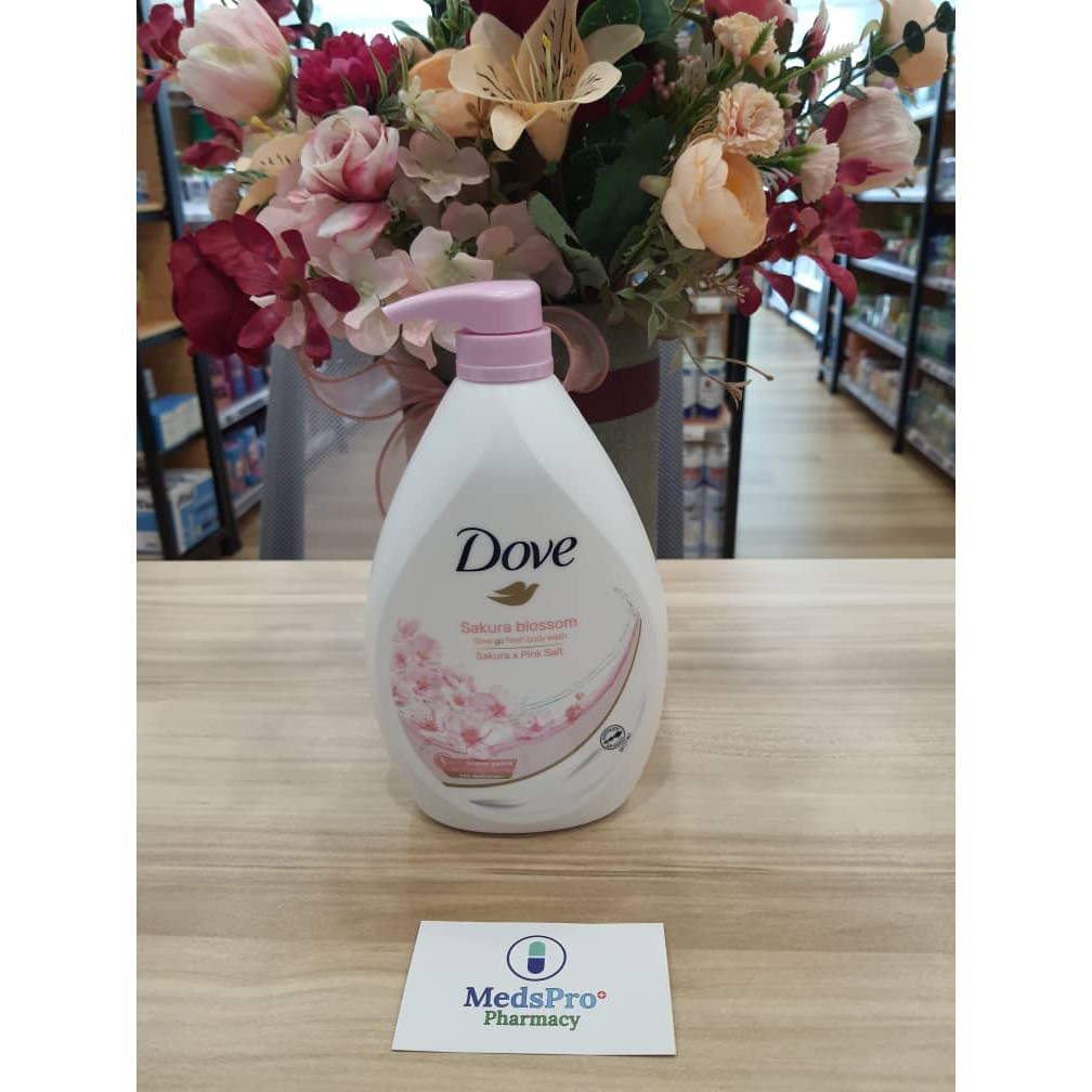 DOVE Sakura Blossom Body Wash 1L | Shopee Malaysia