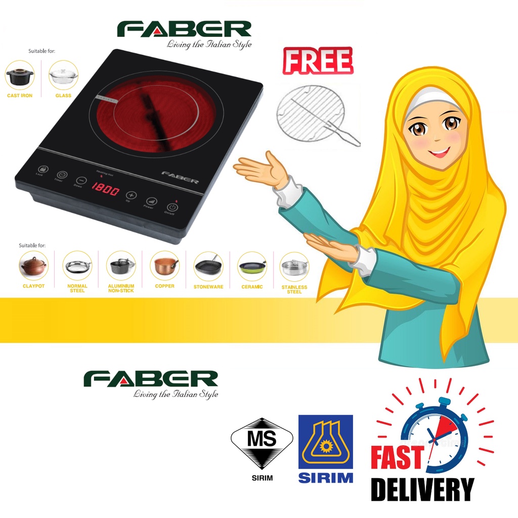 🔥 FABER FORNELLO 2000 FCC CERAMIC COOKER FORNELLO 3000 PCC 2200D ECC ...