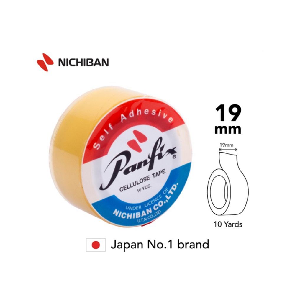NICHIBAN Panfix Cellulose Tape 19mm x 10 Yard | Shopee Malaysia
