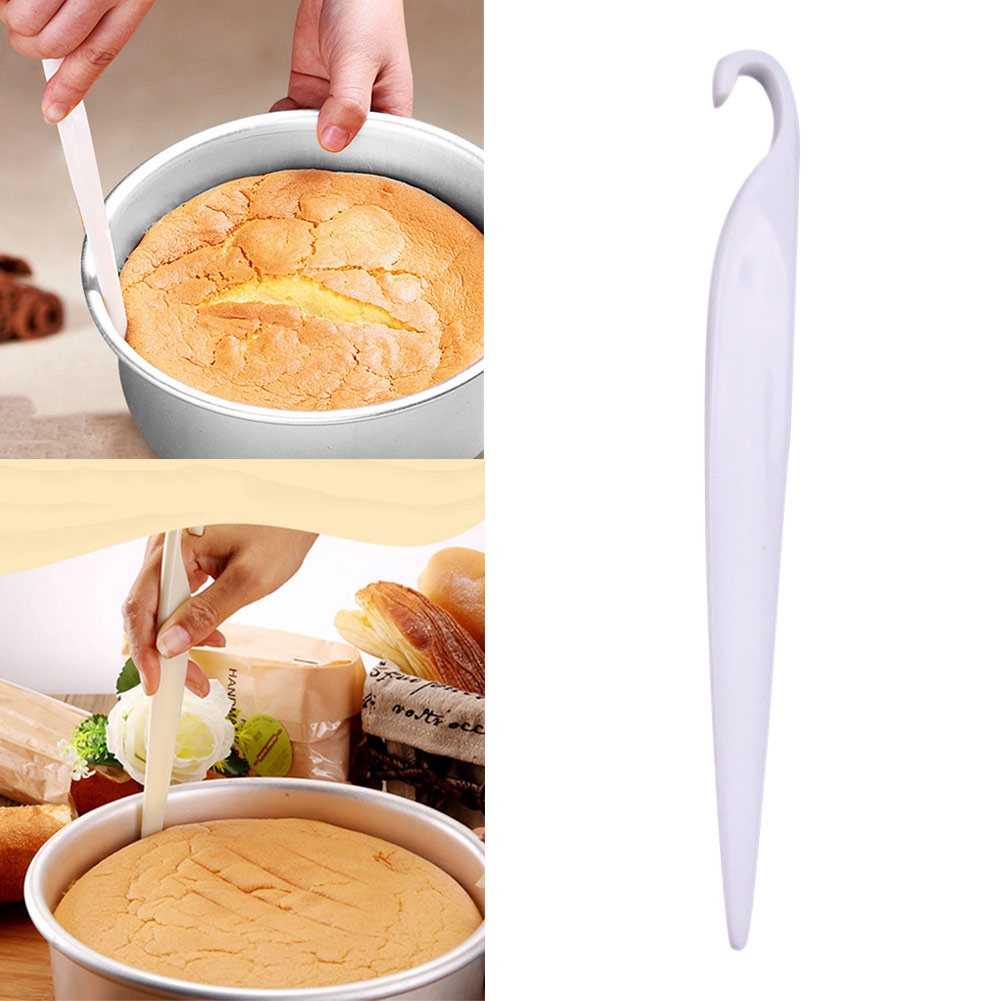 Silicone Straight Kitchen Butter Cream Cake Decor Mixing Scraper Baking ...