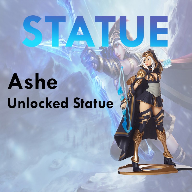 (Limited Stock)(Ready Stock)Ashe Unlocked Statue League Of Legends Wild ...
