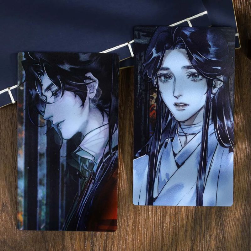 天官赐福 Heaven Official's Blessing 漫画官方周边光栅收藏卡 lenticular card official ...