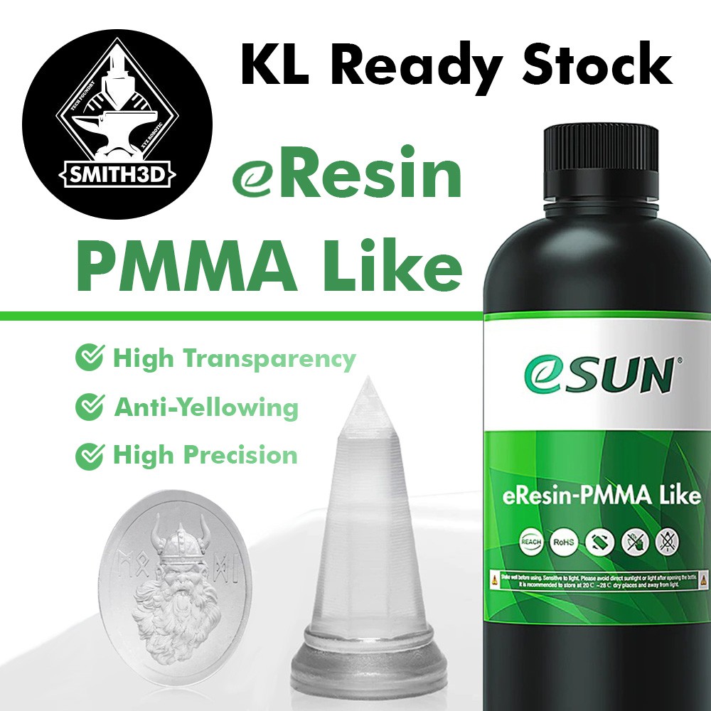 eSUN PMMA Like 3D Printer Resin High Transparent Yellowing Resistant ...