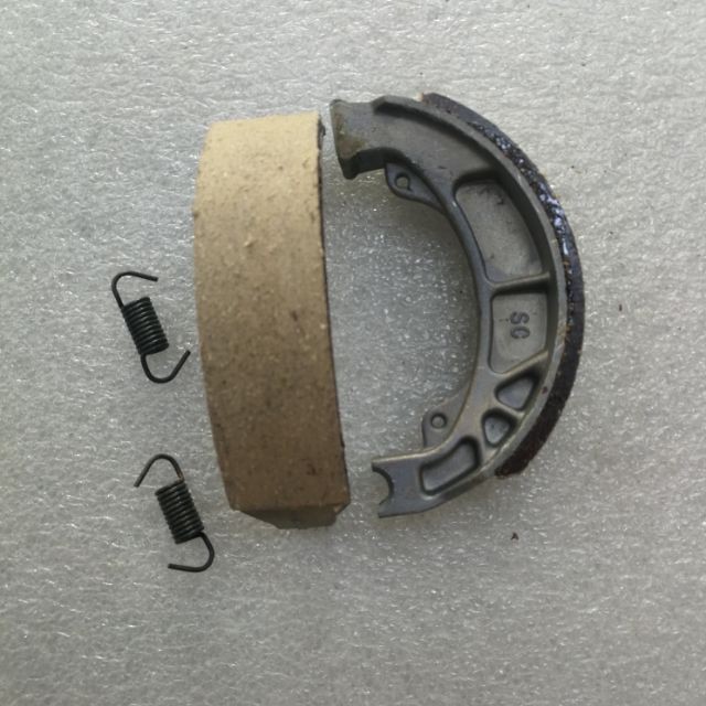 Wave100/Wave125/C70/EX5/EX5 Dream Brake Shoe with Spring (Kulit Brake ...