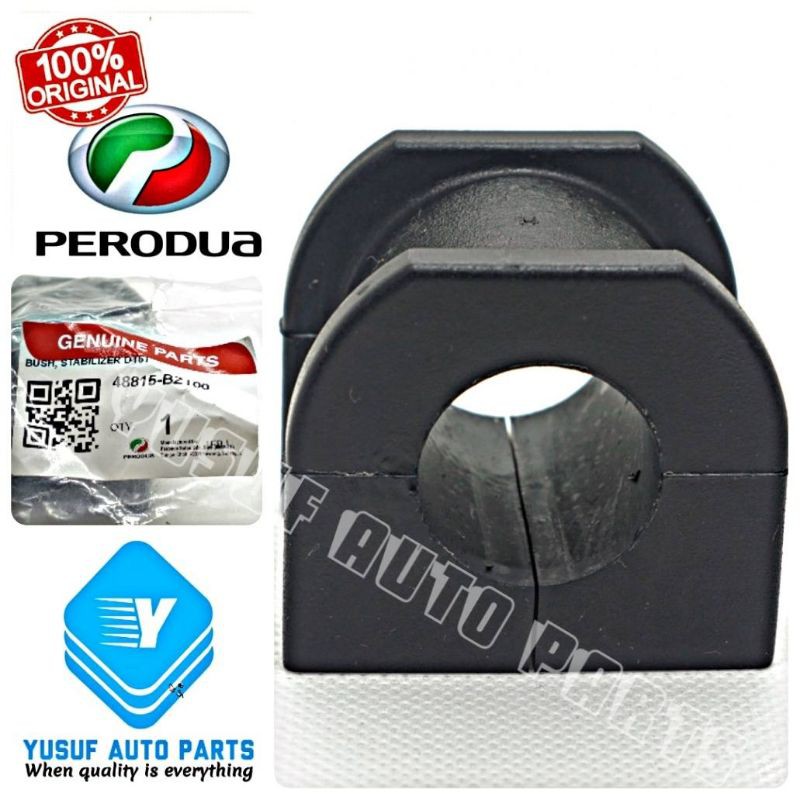 Front Stabilizer Bar Bush (1 pcs) - 100% ORIGINAL Perodua ALZA - (48815 ...