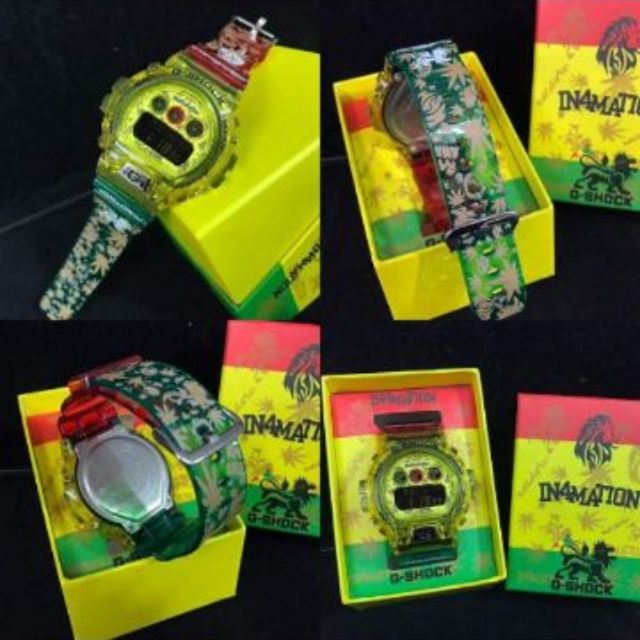 COPY ORI 1:1 G SHOCK RASTA INAMATION DW6900 FULL NO BOX | Shopee Malaysia