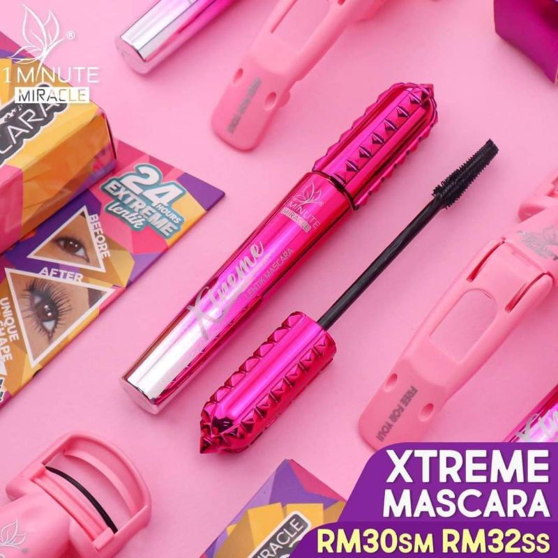(💯 Original HQ) 1mm [ XTREME MASCARA FROM 1 MINUTE MIRACLE ] @ 1MM FOUNDATION STICK | Shopee ...