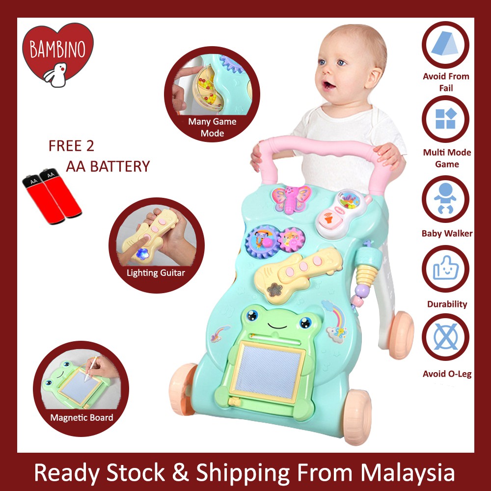 BABY BAM Early Learning Baby Walker With Education and Musical Baby ...