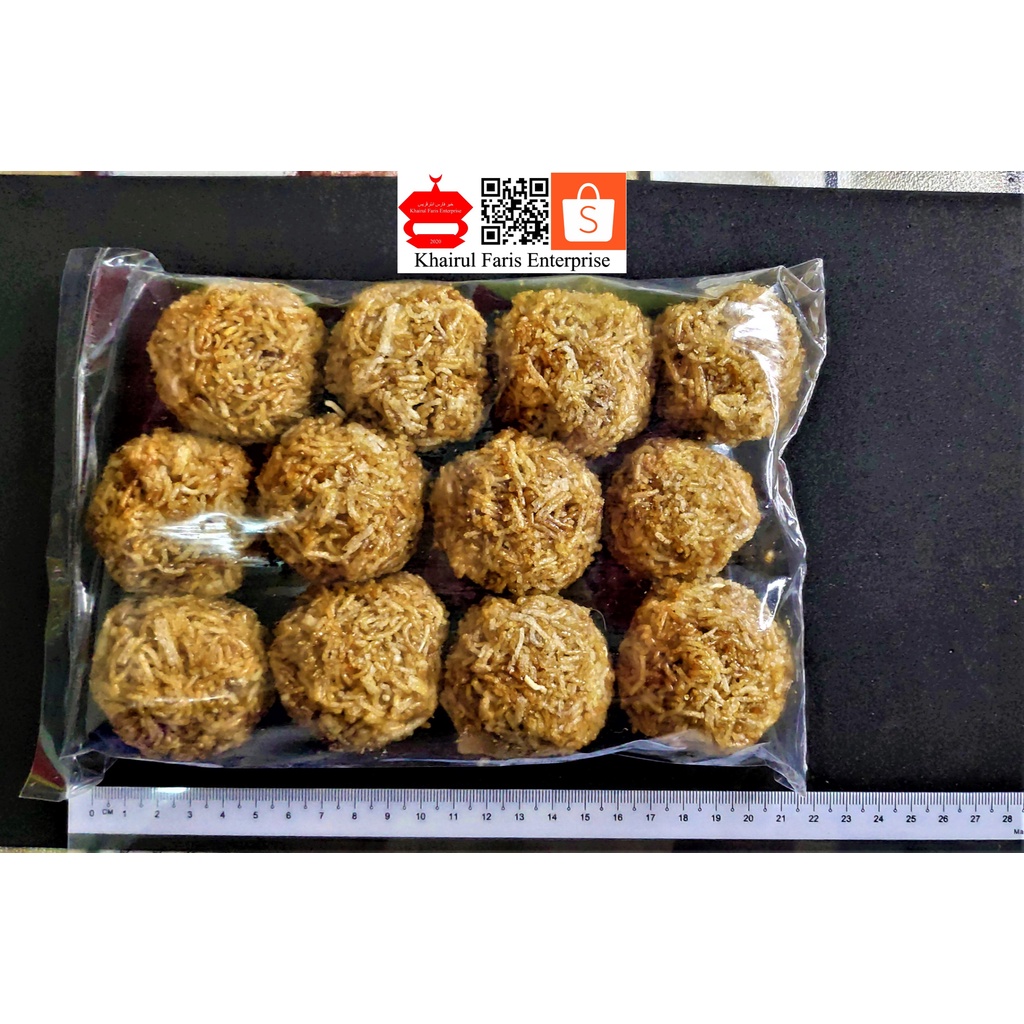 Kuih Bepang Bihun Crunchy Sweet Bipang Bahulu 12 Biji Pieces Snack ...
