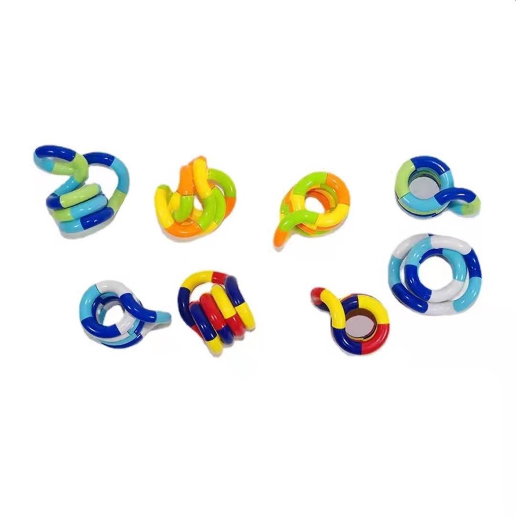 Tangle Twister Circle tangle fidget toy Unlimited Twist Decompression ...