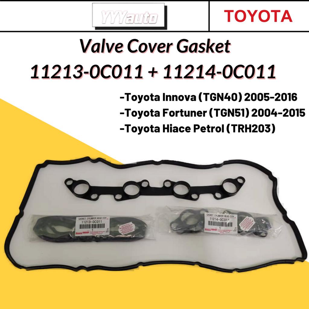 Original Toyota Valve Cover Gasket & Plug Seal for Toyota Innova ...