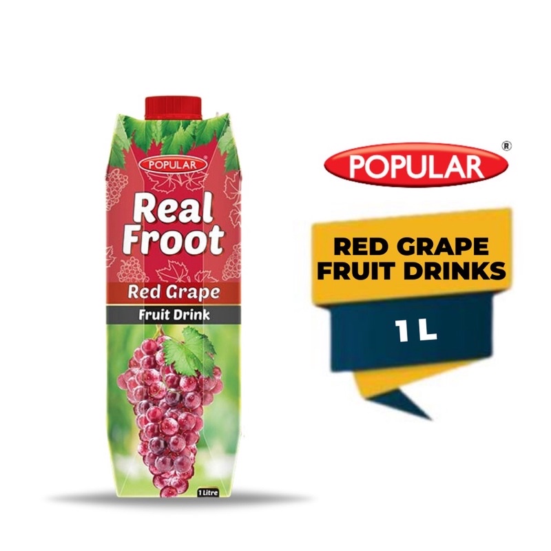 Popular Real Froot Red Grape 1L | Shopee Malaysia