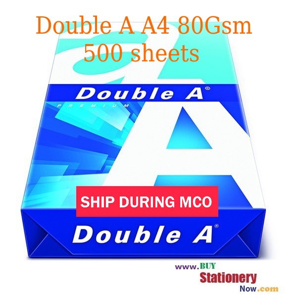 Double A A4 80gsm (500 sheets) | Shopee Malaysia