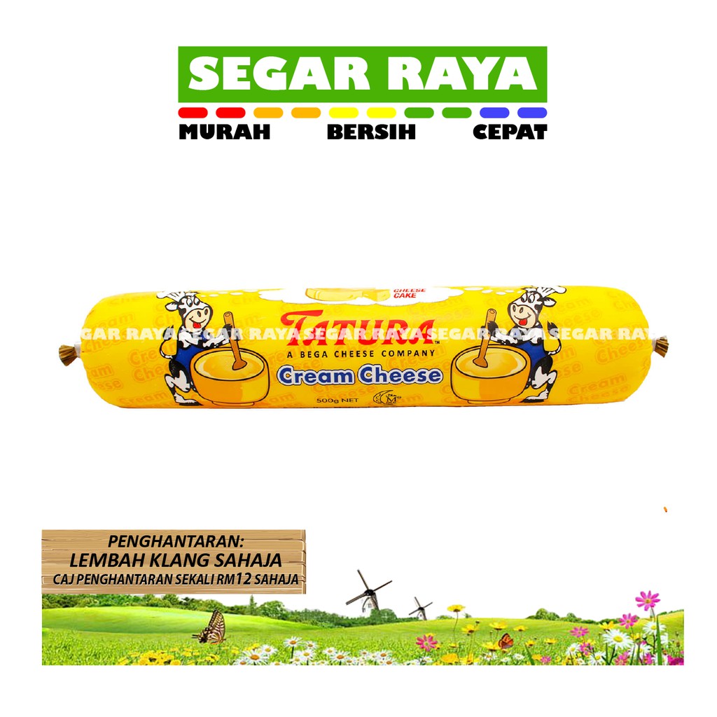KEJU Bega Tatura Cream Cheese (500g) SEGAR RAYA | Shopee Malaysia