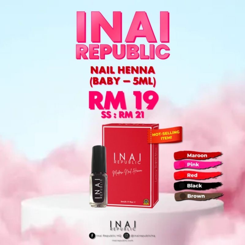 INAI KUKU INAI REPUBLIC ( BABY SIZE 5ML) | Shopee Malaysia