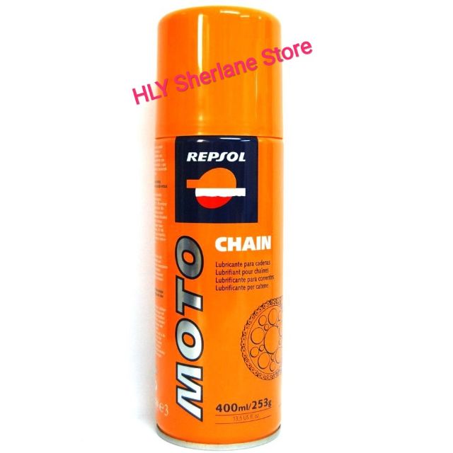(New Packaging) 💯% REPSOL MOTO CHAIN OIL ORIGINAL | Shopee Malaysia