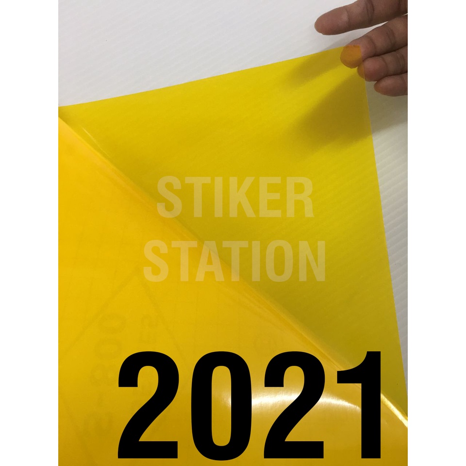 TRANSPARENT STICKER - Transparent Film Sticker Lutsinar Renovation ...