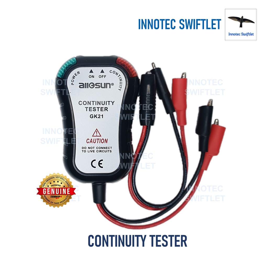 𝗖𝗼𝗻𝘁𝗶𝗻𝘂𝗶𝘁𝘆 𝗧𝗲𝘀𝘁𝗲𝗿 𝗙𝗿𝗲𝗲 𝟵𝗩 𝗕𝗮𝘁𝘁𝗲𝗿𝘆 | Shopee Malaysia