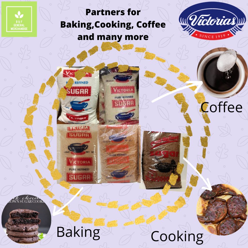 Victorias Sugar 1 kilo ( White,Wash,Brown,) | Shopee Malaysia