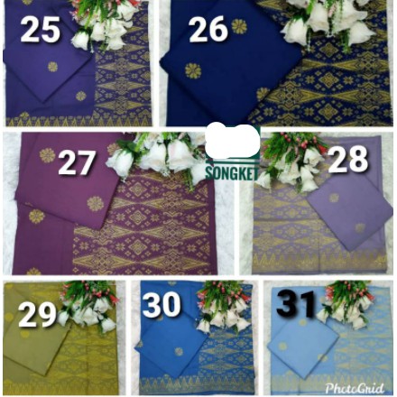 💐 PREMIUM SONGKET BUNGA TABUR 💐 (Tenun) 🌺 | Shopee Malaysia
