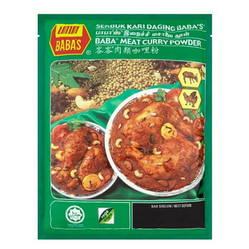 Baba's Meat Curry Powder 1kg | Shopee Malaysia