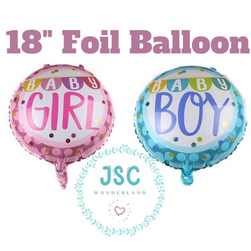 18 Inch Baby Boy Baby Girl Balloon For Baby First Birthday Party Baby ...