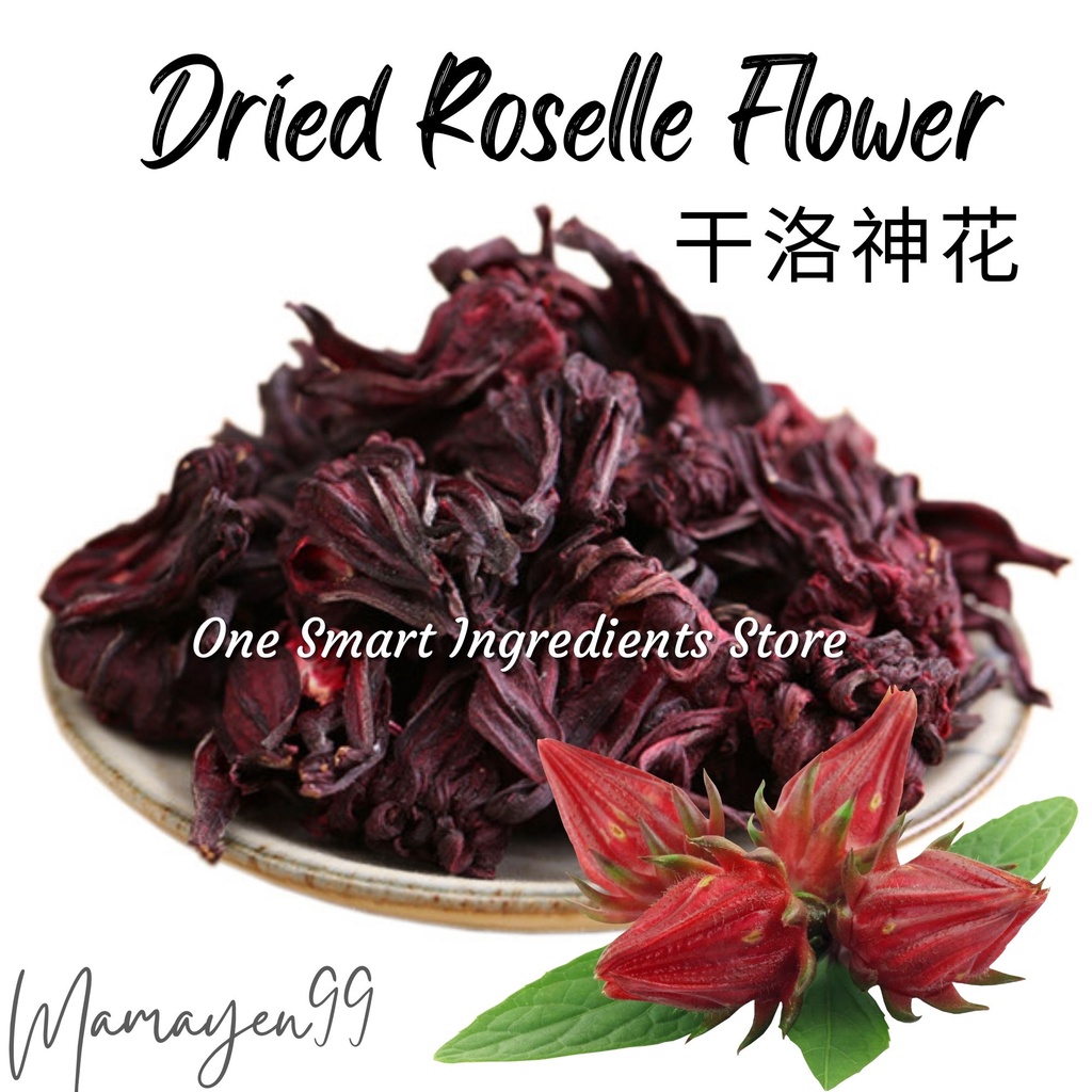 Dried Roselle Flower | 洛神花 | Bunga Teh Asam Belanda | Shopee Malaysia